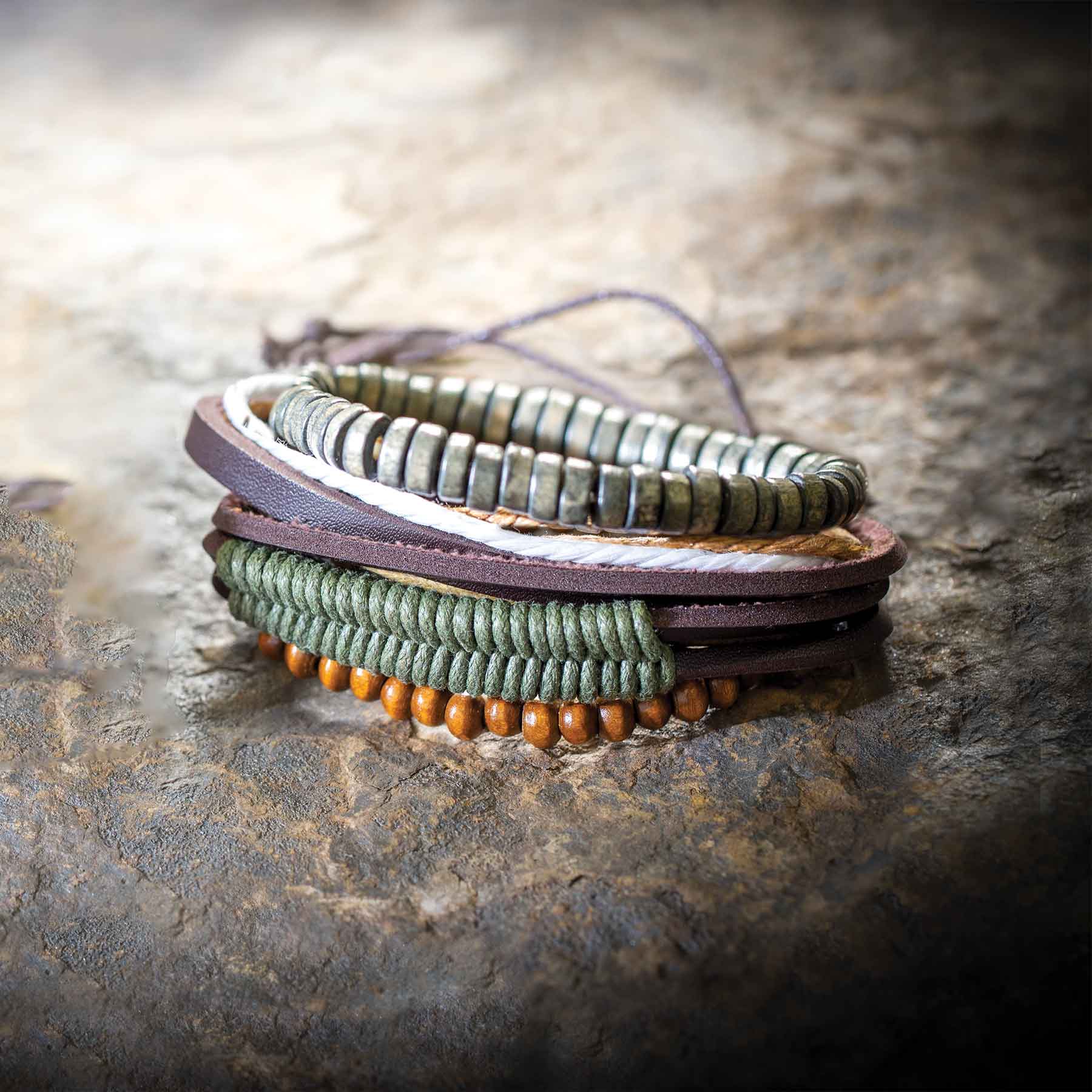 Corded Multi-strand Bracelet | Creations and Collections