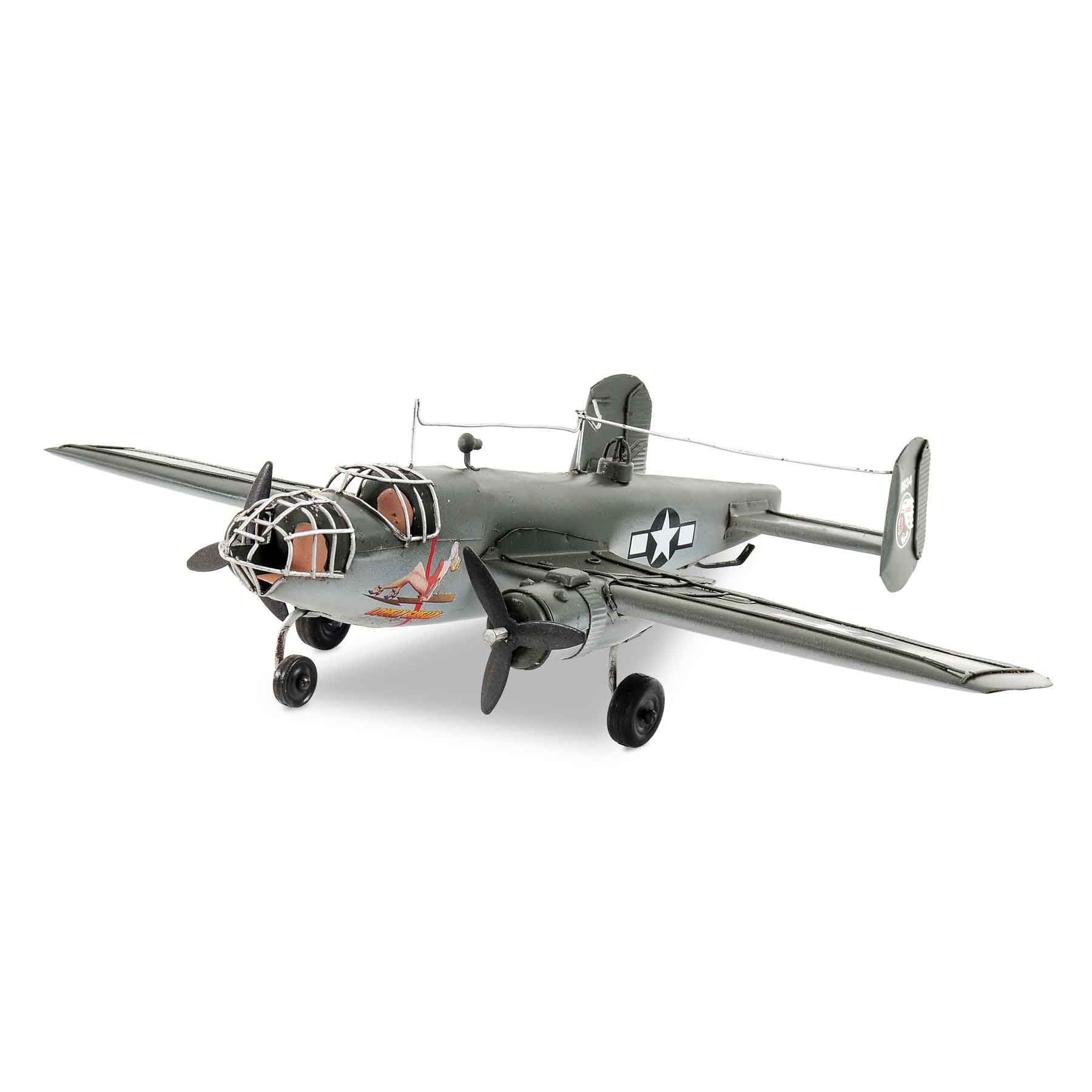 Replica B-25 Mitchell Bomber Model Plane | Creations and Collections