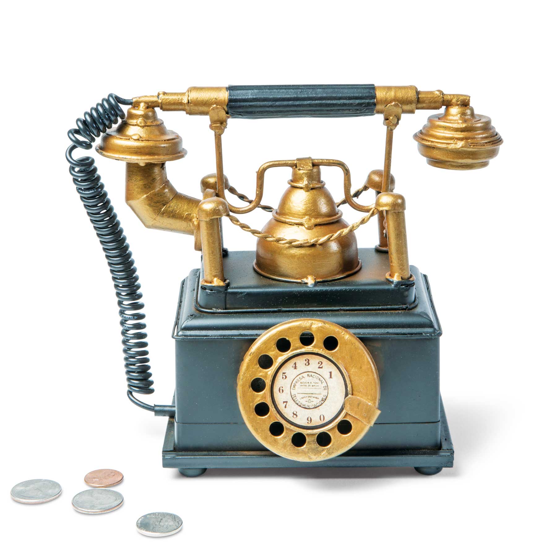 Vintage Telephone Bank | Creations and Collections