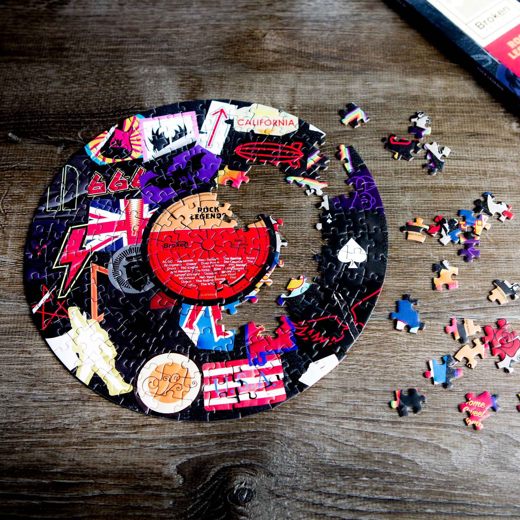 Broken Records Puzzle | Creations and Collections