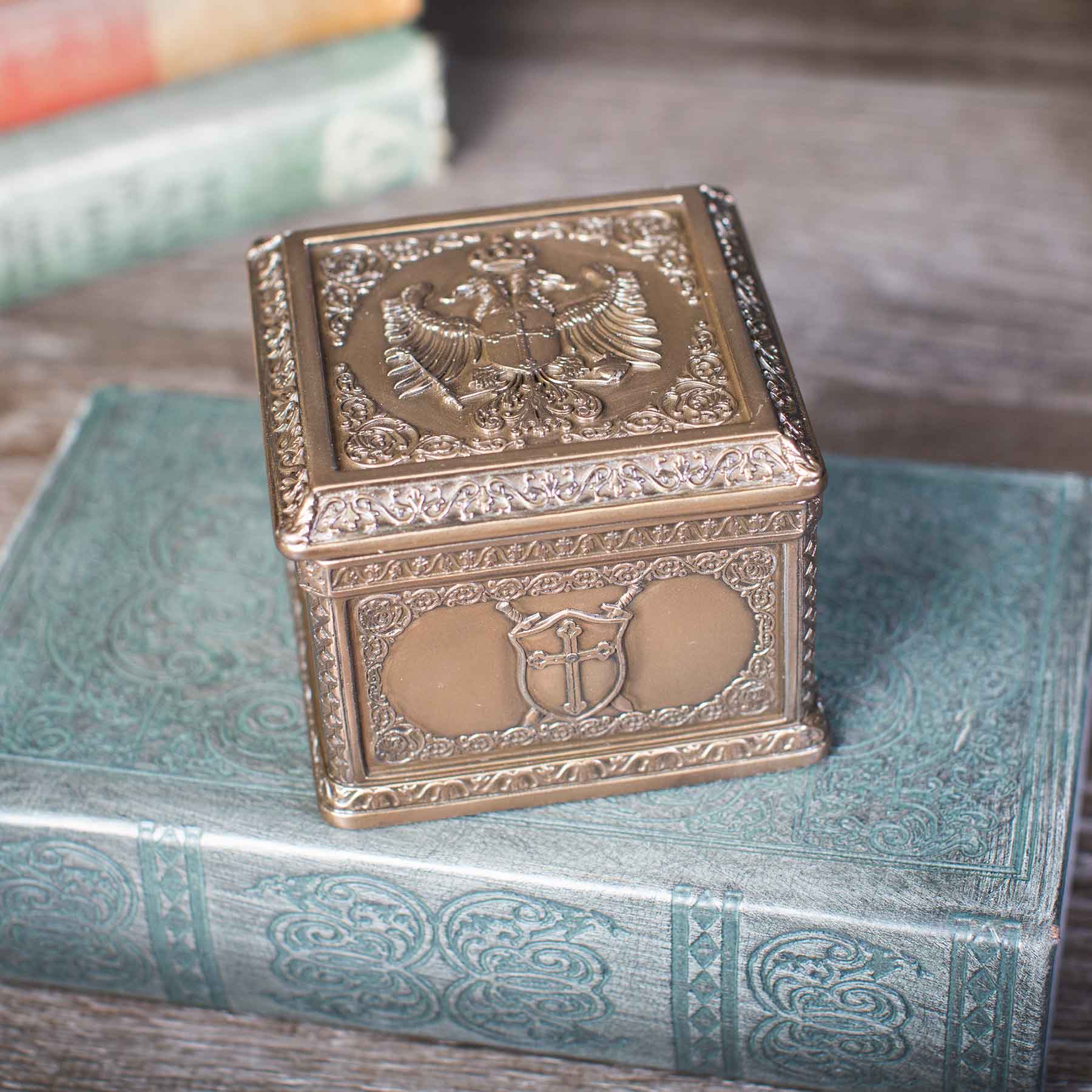Medieval Collectibles Double Eagle Trinket Box | Creations and Collections