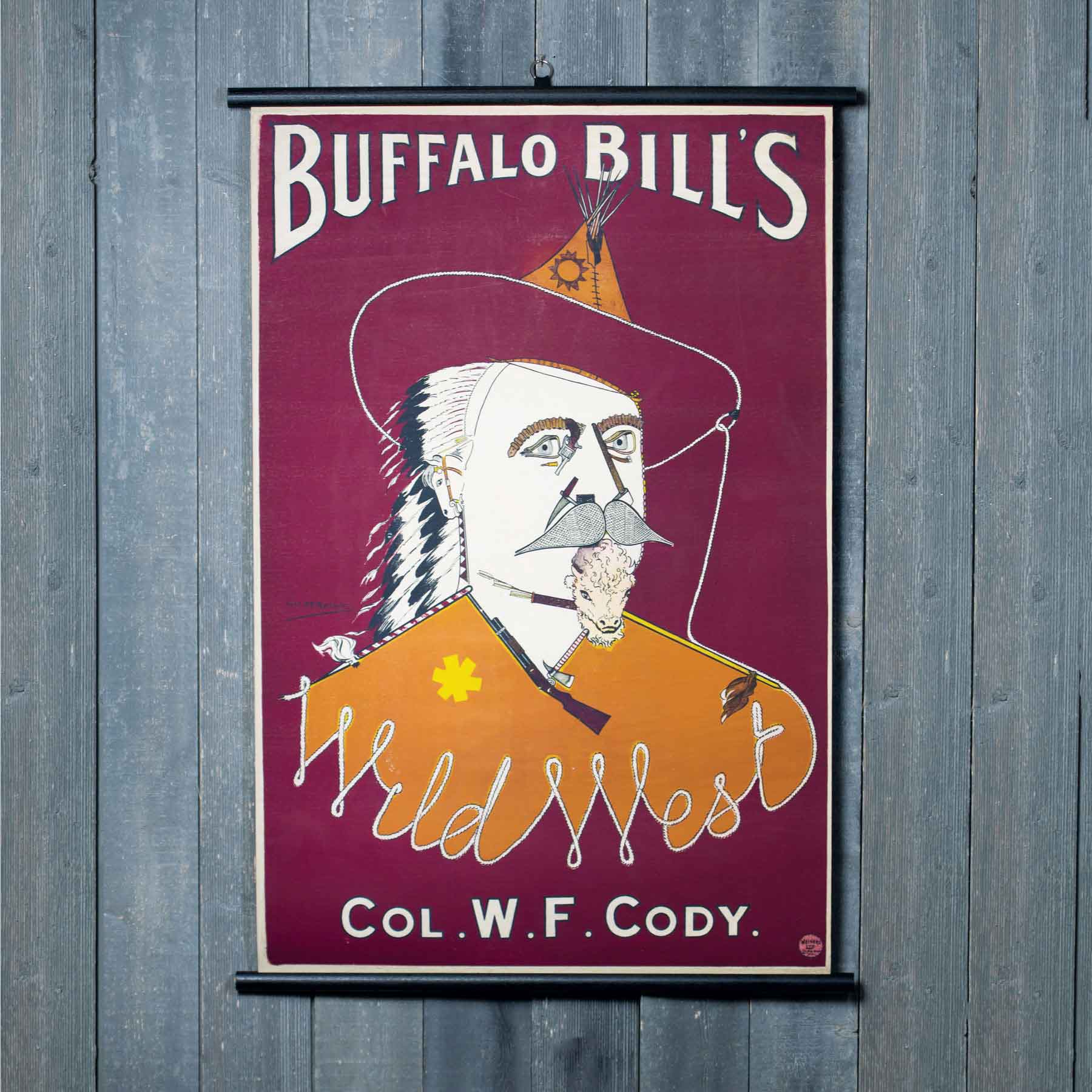 Buffalo Bill Wall Hanging– Creations and Collections