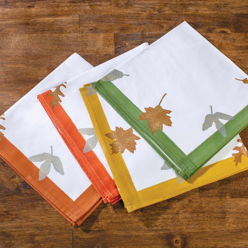 Elegant Four Leaf Napkin Set | Creations and Collections